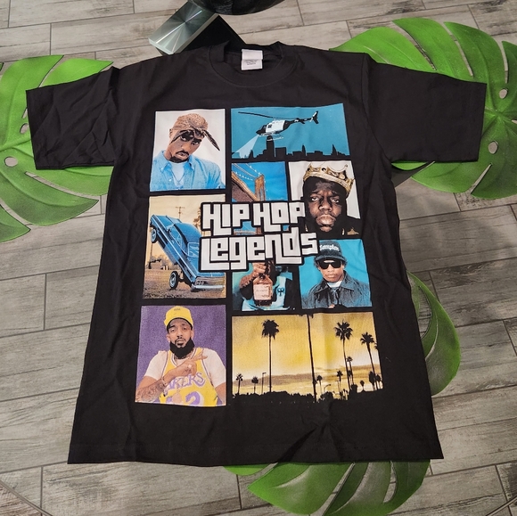 Shirts | Hip Hop Legend Graphic Tee | Poshmark